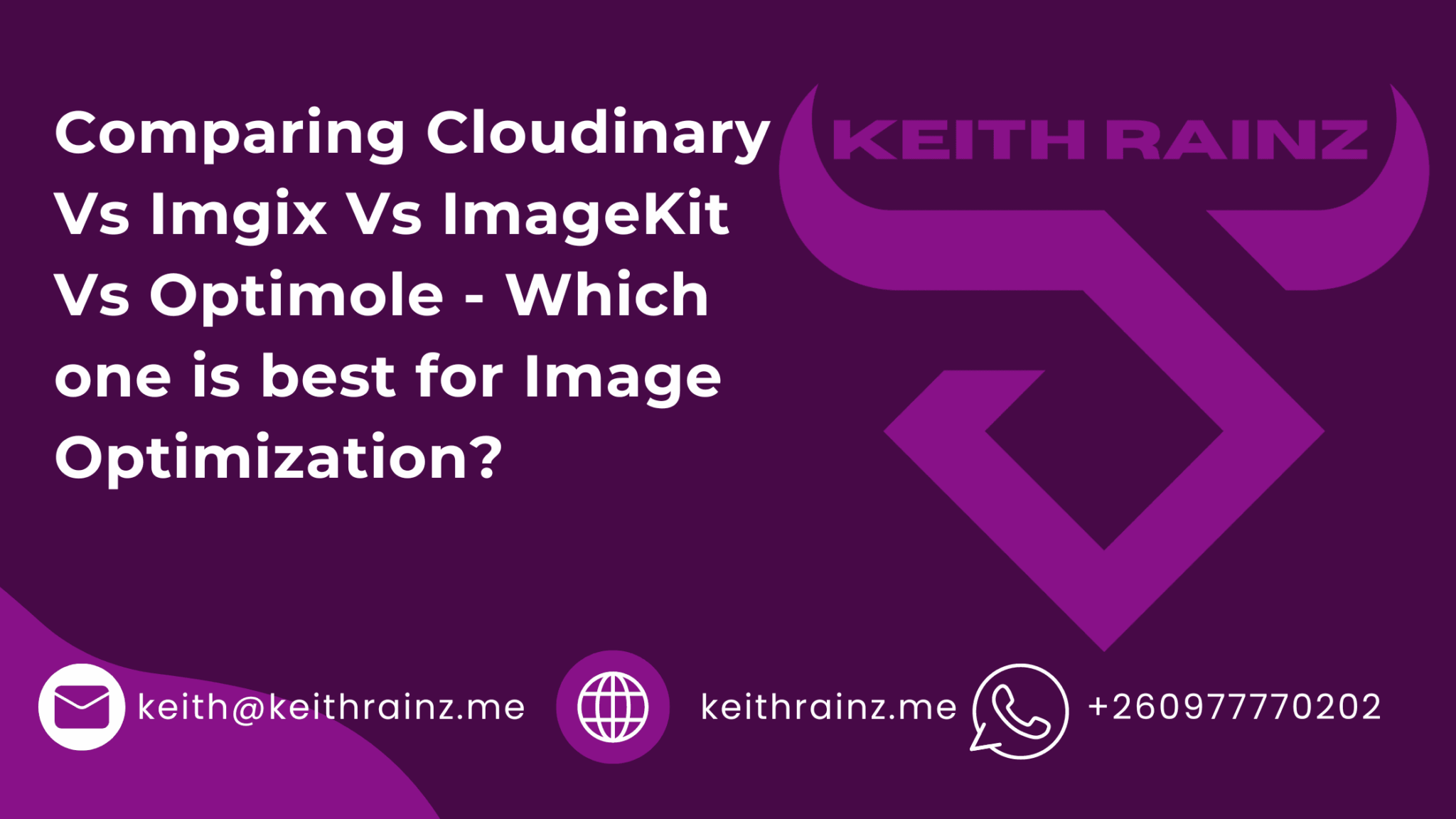 Comparing Cloudinary Vs Imgix Vs ImageKit Vs Optimole - Which one is best for Image Optimization ...